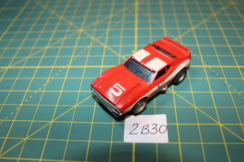 AURORA AFX AMX JAVELIN HO SLOT CAR 1970s IN RED #5 | eBay