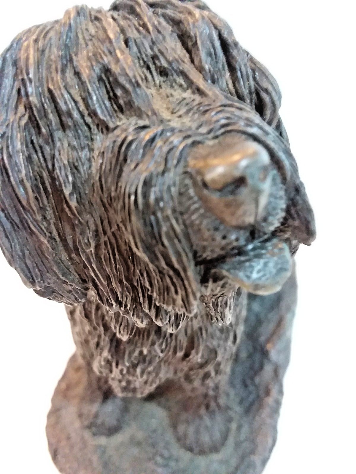 Old English Sheepdog Statue Cast Bronze by Heredities Limited | eBay