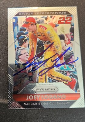 Joey Logano Autograph Signed 2016 Panini Prism Nascar Superstar | eBay