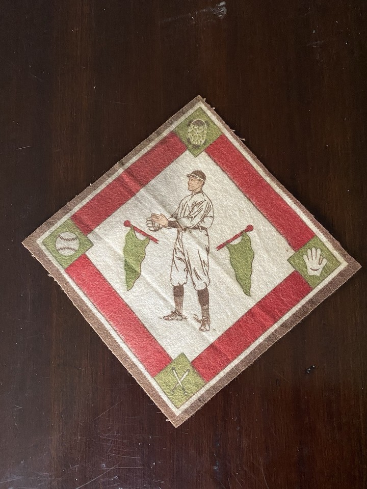 1914 B18 Baseball Blankets Danny Moeller Green Bases Pirates Senators ...