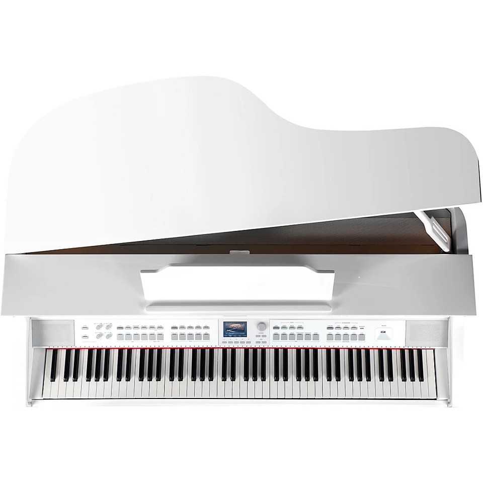 Williams Symphony Grand II Digital Micro Grand Piano With Bench White ...