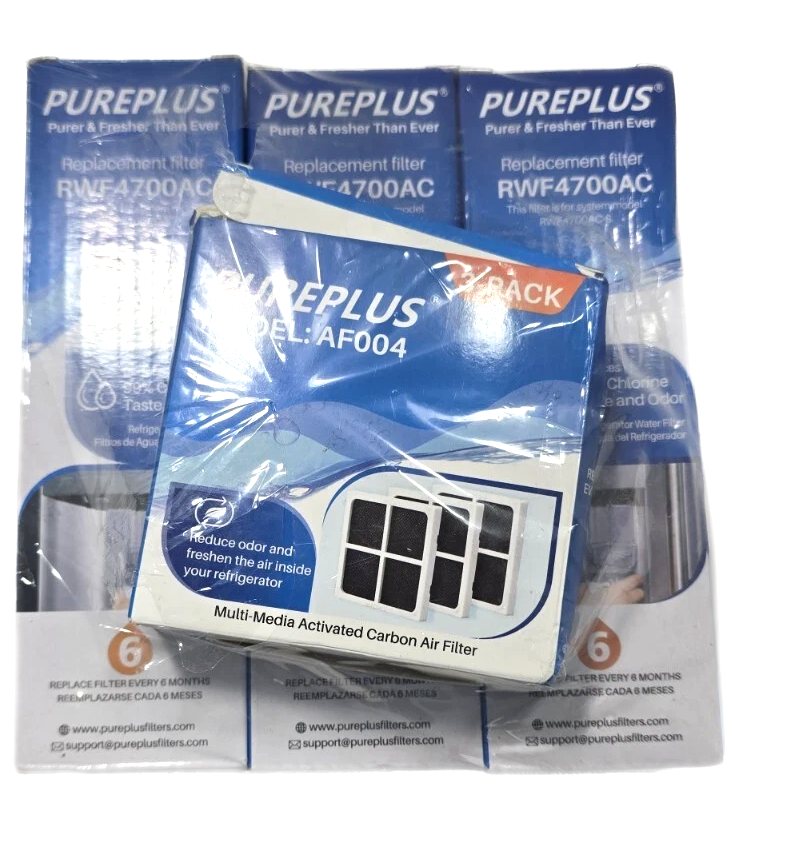 PUREPLUS Replacement Filter RWF4700AC-S 3Pack & 3 Pack AF004 Carbon ...