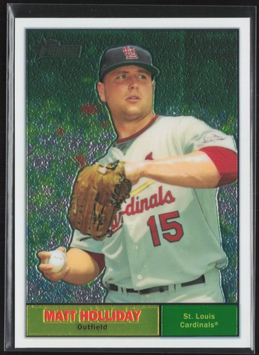 2010 Topps Heritage Matt Holliday Chrome /1961 #C49 | eBay