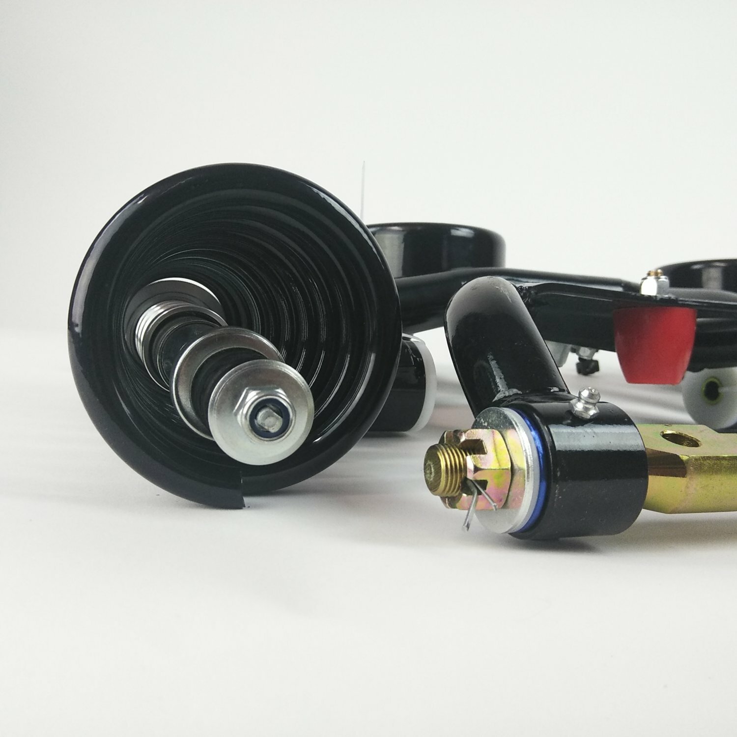 64-67 A-Body Ride Height Adjustable Coil Overs & Tubular Control Arm ...