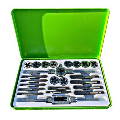 24pc UNC / UNF, Imperial, Tap And Die Thread Cutting Set NEW | eBay