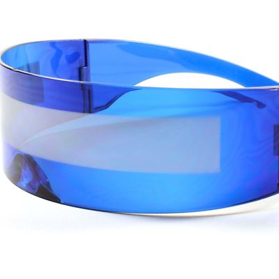 Space Robot Party Rave Anime Costume Cosplay Futuristic Novelty Blue ...