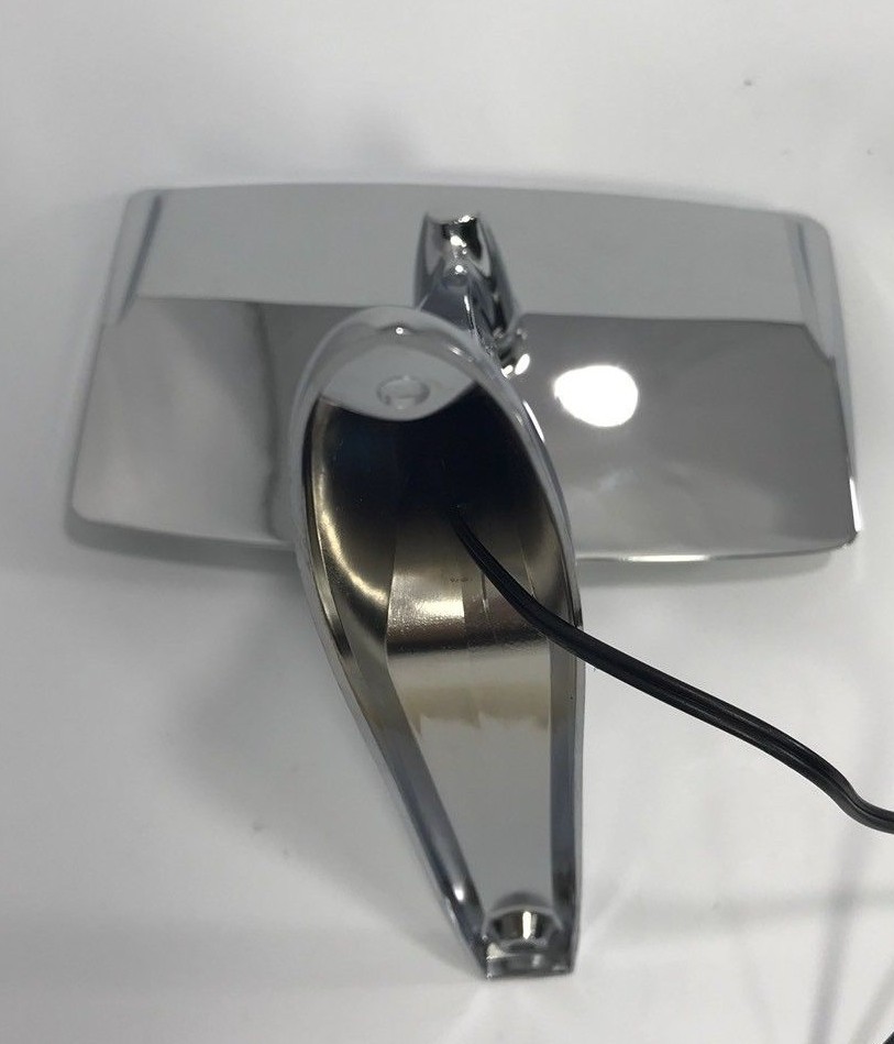 Pair (2) 1967 1968 Mustang Side Rear View Mirrors LED Turn Signal ...