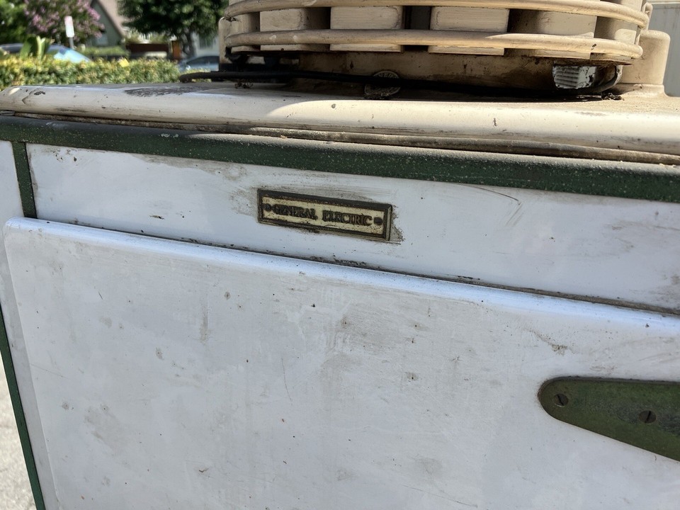 Vintage 1920's Ice Box Refrigerator. ANTIQUE. WHITE, ENAMEL | eBay