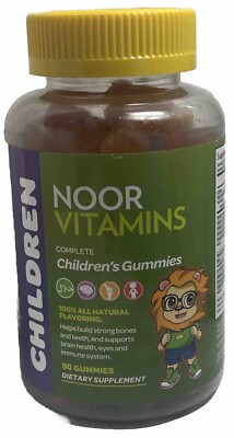NOOR VITAMINS COMPLETE CHILDREN’S GUMMIES (90 Gummies) Exp: 1/26 | eBay