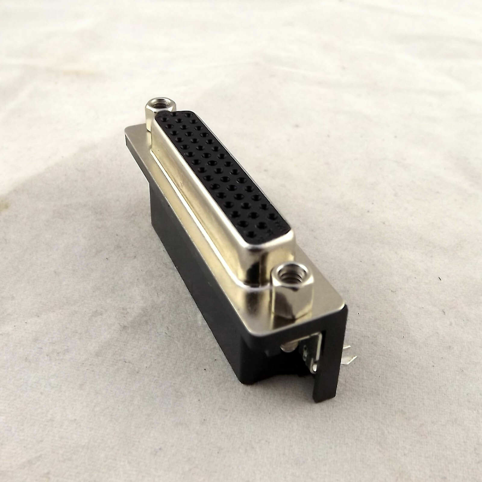 D-SUB DB44 44 Pin Female Right Angle PCB Solder Cable Adapter Connector ...