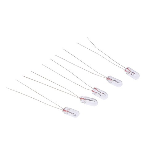 50Pcs 3mm 12V Edison Miniature Neon Indicator Lamp Incandescent ...
