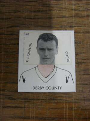 1961 ABC Chart Football Colours: Derby County - Thompson, P [040] | eBay UK