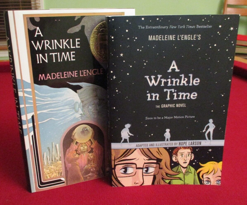 A Wrinkle in Time by Madeleine L'engle ~ The Graphic Novel + Hardcover ...