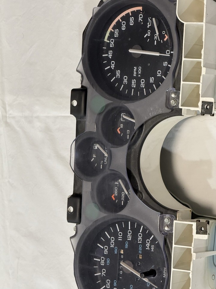1986 145 MPH iRoc Z28 speedometer gauge cluster Shows 19,758 miles | eBay