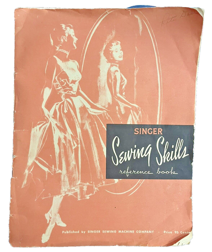 VTG 1955 Sewing Booklet Singer Sewing Skills Reference Book | eBay