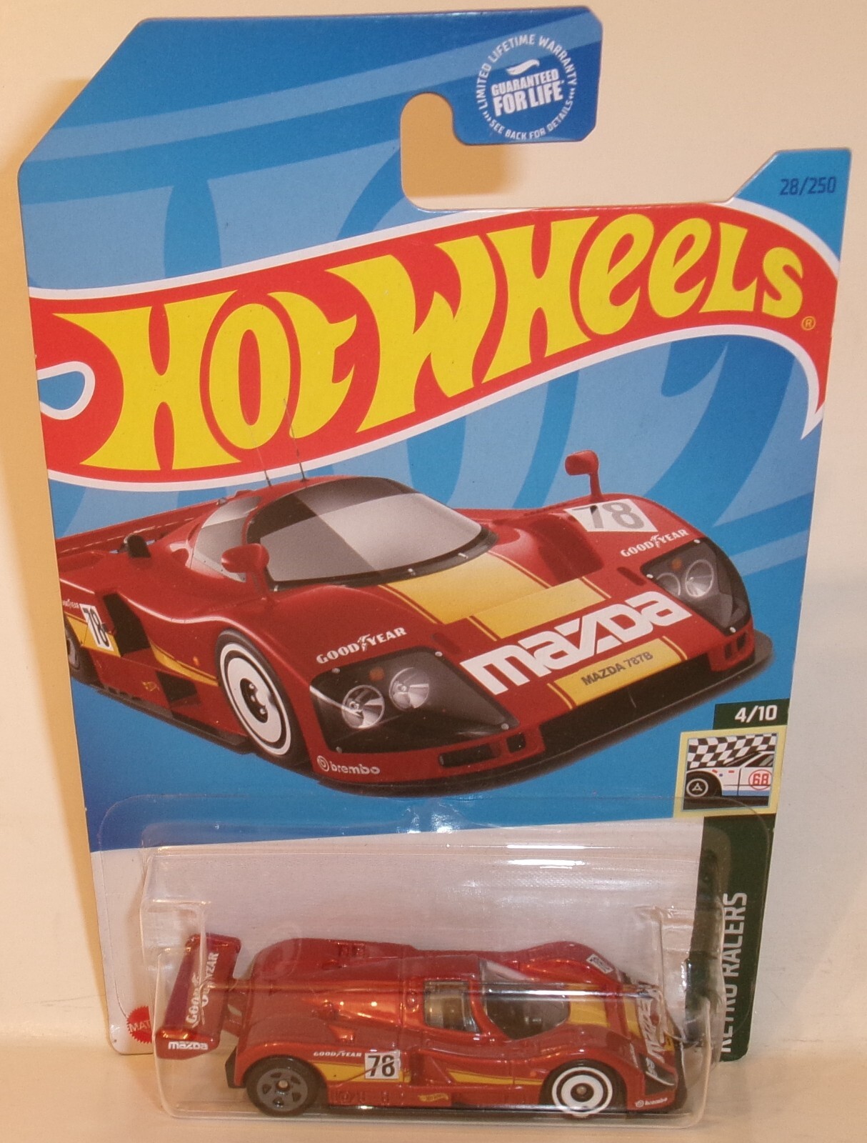 2023 HOT WHEELS 1:64 HW RETRO RACERS 4/10 RED MAZDA 787B #28/250 | eBay