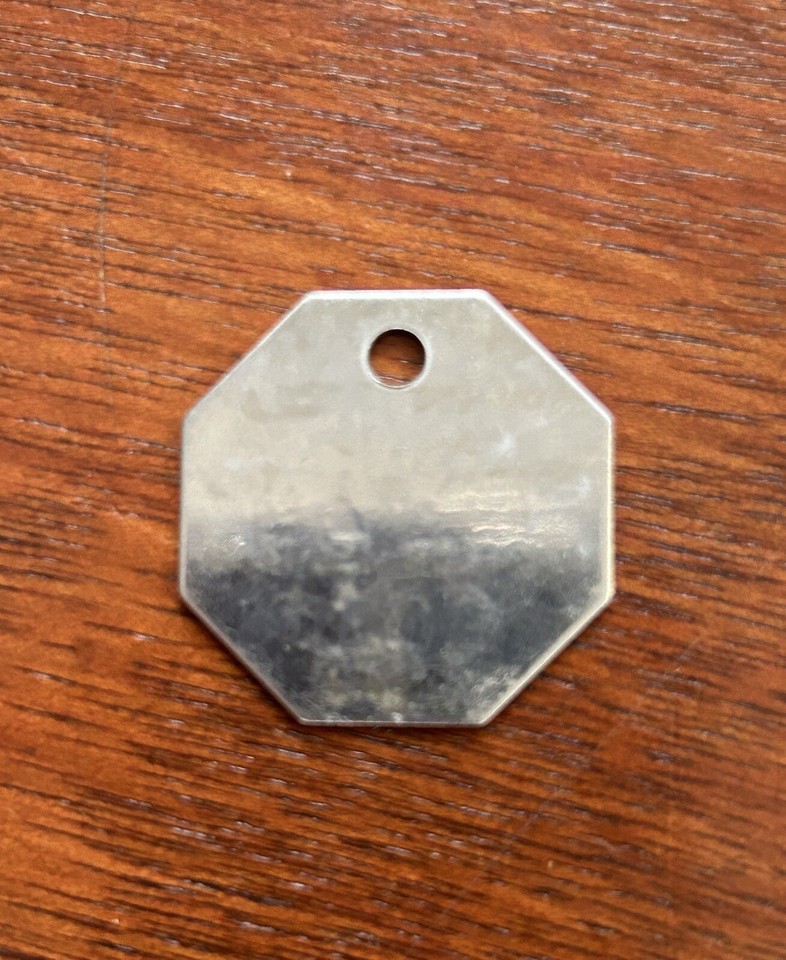 Vintage Rabies Vaccine Metal Animal Tag Madison Indiana Hamilton Animal ...