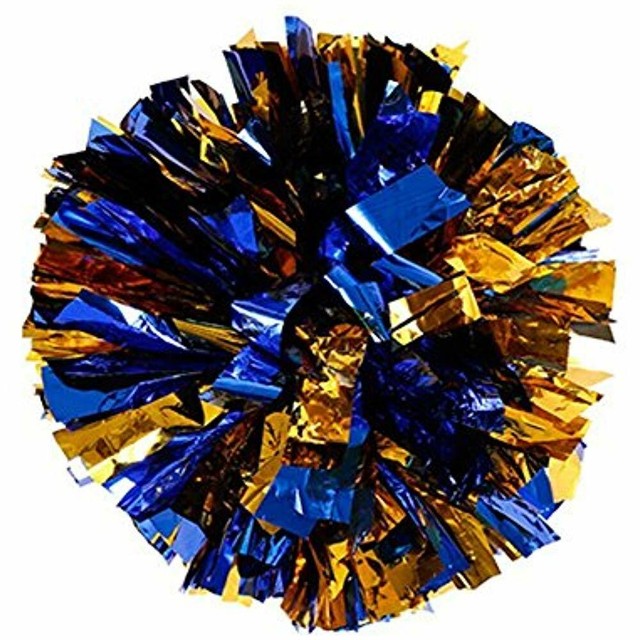 12'' Cheering Squad Spirited Fun Cheerleading Kit Poms Pack Of (Blue ...