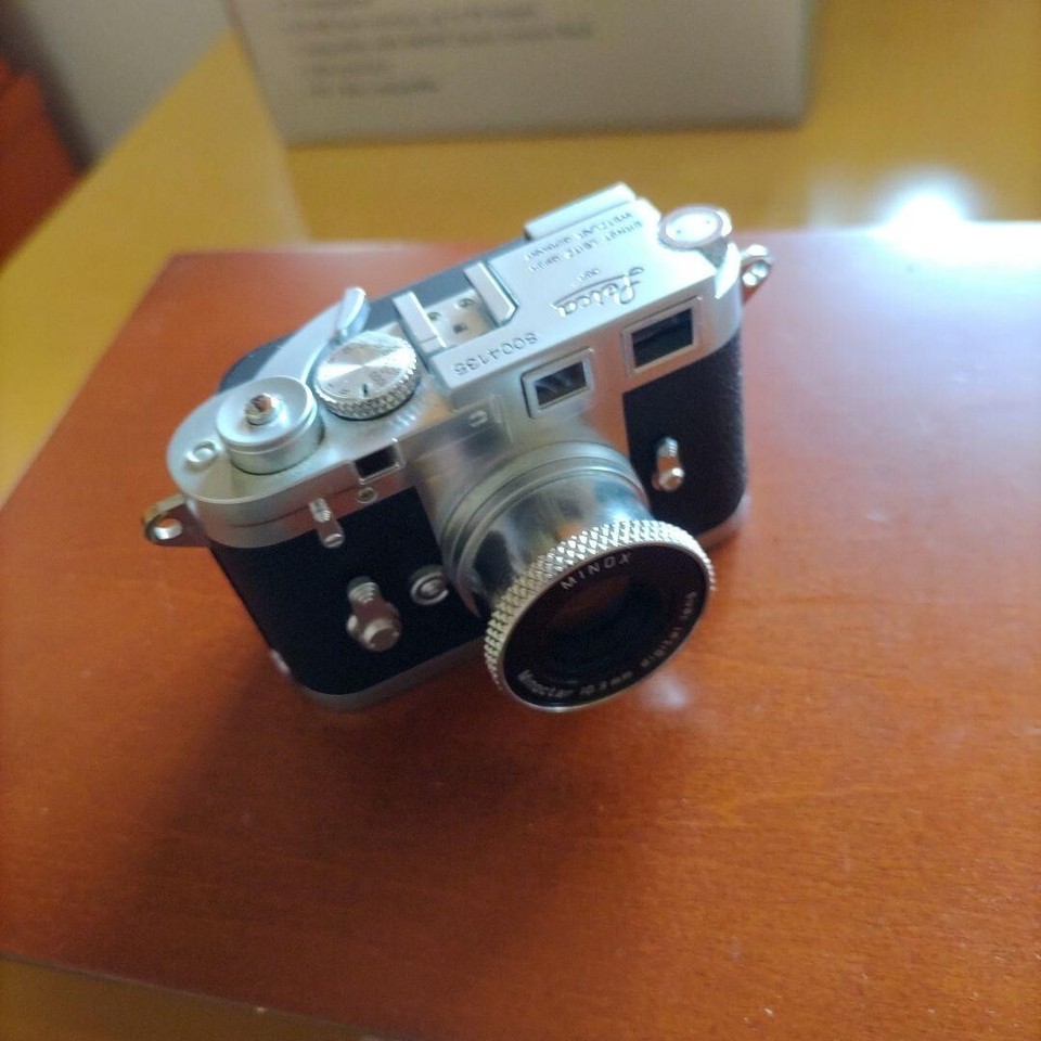 minox LEICA M3 compact digital camera color black Used rare collection ...