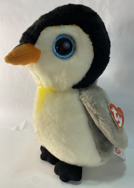 Ty Beanie Classic Buddy Pongo Penguin Plush 2017 Boo Glitter Eyes 9in ...
