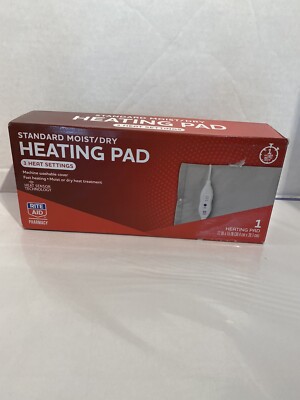 Standard Moist/Dry. “Heatting Pad” Rite Aid With 3 Heat Settings | eBay