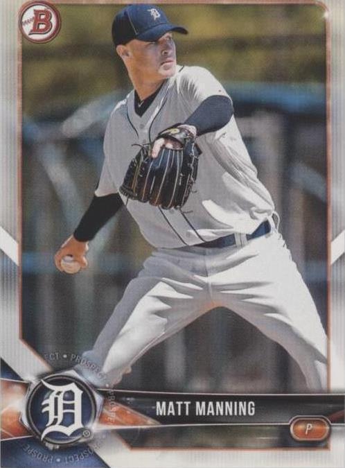 2018 Bowman Draft - Matt Manning #BD-145 for sale online | eBay