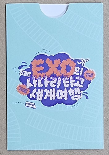 EXO EXO's Travel the World On a Ladder POP-UP STORE PVC LUCKY DRAW ...