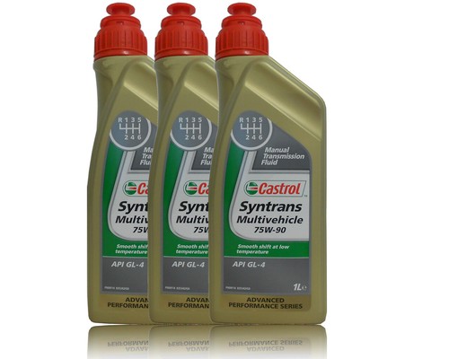 Castrol Syntrans Multivehicle 75W-90 3 x 1 L (Ex - SMX-S ) Api GL-4 | eBay