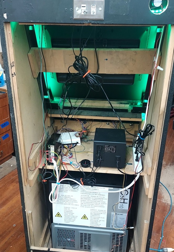 BOJICADE Stand Up Arcade Custom Multicade EPOXY/RESIN Side Art OKOBOJI ...