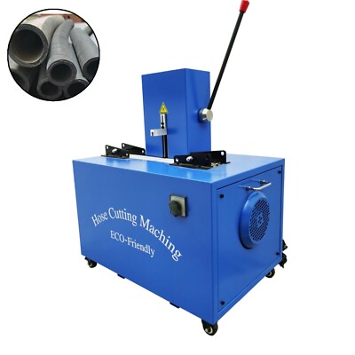 110V 6-51mm Hose Cutting Skiving Machine Rubber/Steel Pipe Tube Cutter ...