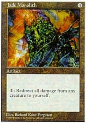 Jade Monolith 5th Edition Light Play MTG Magic DNA GAMES | eBay