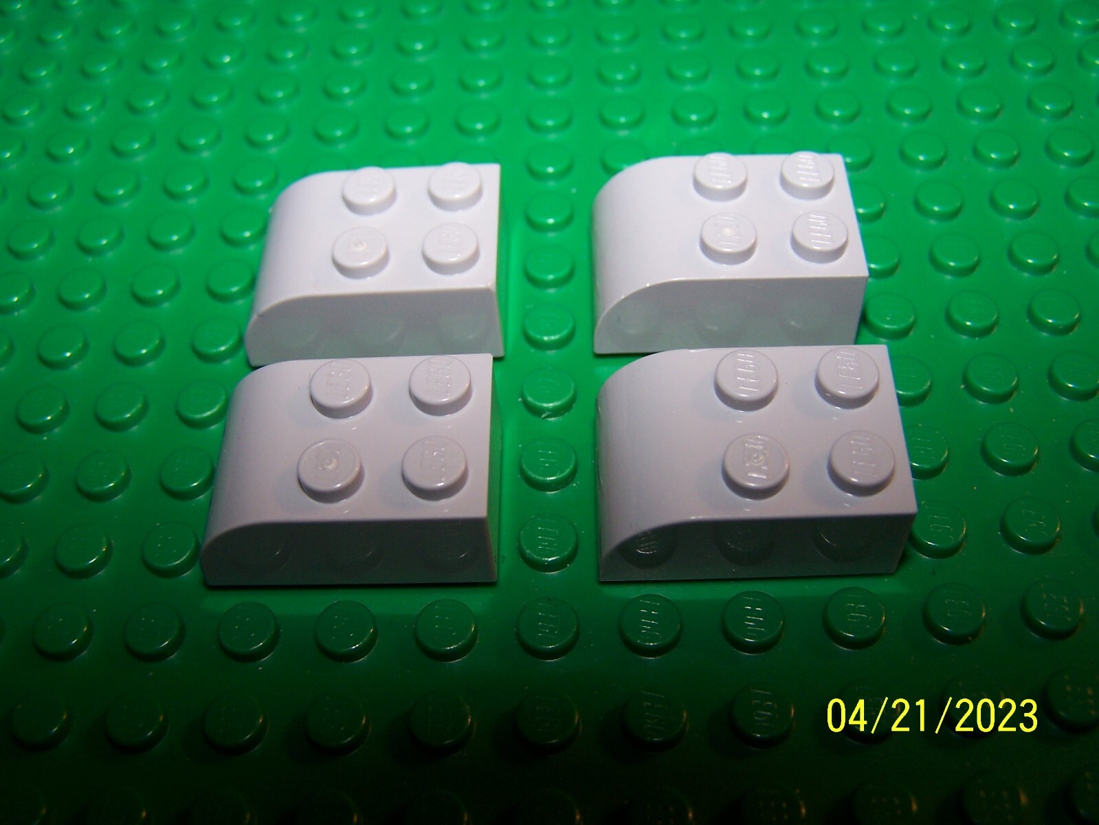 Lego 2x3 Curved Slope Qty 4 (6215) - Pick your color | eBay