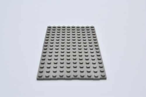 Lego 20 X Base-Plate Building Plate Old Dark Grey Dark Gray Basic Plate ...