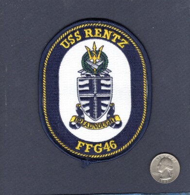 Original FFG 46 USS RENTZ US NAVY FRIGATE Ship Squadron Cruise Jacket ...