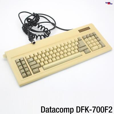 DATACOMP ELECTRONICS DFK-700F2 AT XT PC DIN-5 TASTATUR KEYBOARD FUTABA ...