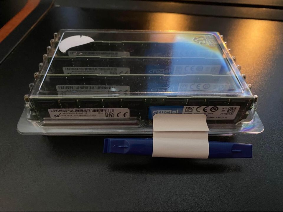 Crucial 64gb (16gb x 4) RAM 1866 MHz DDR3 - Mac Pro 2013 | eBay