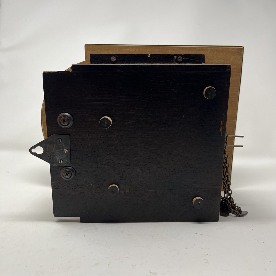 GRANDFATHER CLOCK FACE W/ CHIME & CHAINS TEMPUS FUGIT CLOCK PARTS OR ...