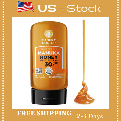 MANUKA DOCTOR - Raw Manuka Honey MGO 30+ SQUEEZY, 100% Pure New Zealand ...