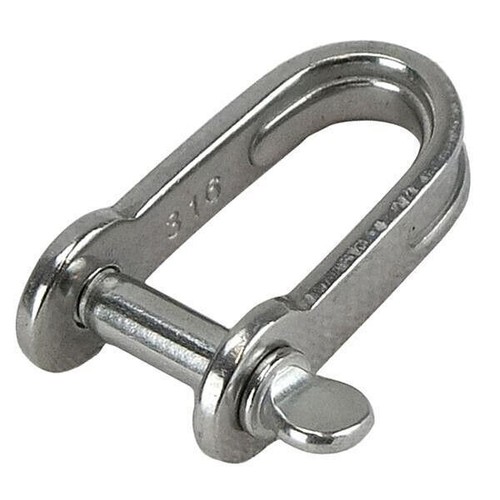 316G Stainless Steel Shackle D Flat 4mm | eBay