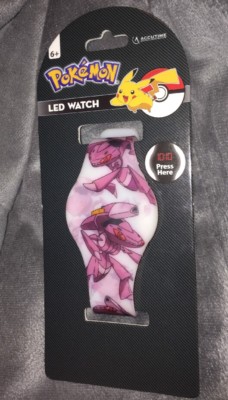 Pokemon LED Watch - Genesect - Rubber - NEW! Pocket Monsters | eBay