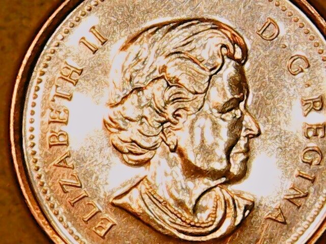 2007 Canada Cent Magnetic RCM Logo Red Brilliant Uncirculated Canadian ...