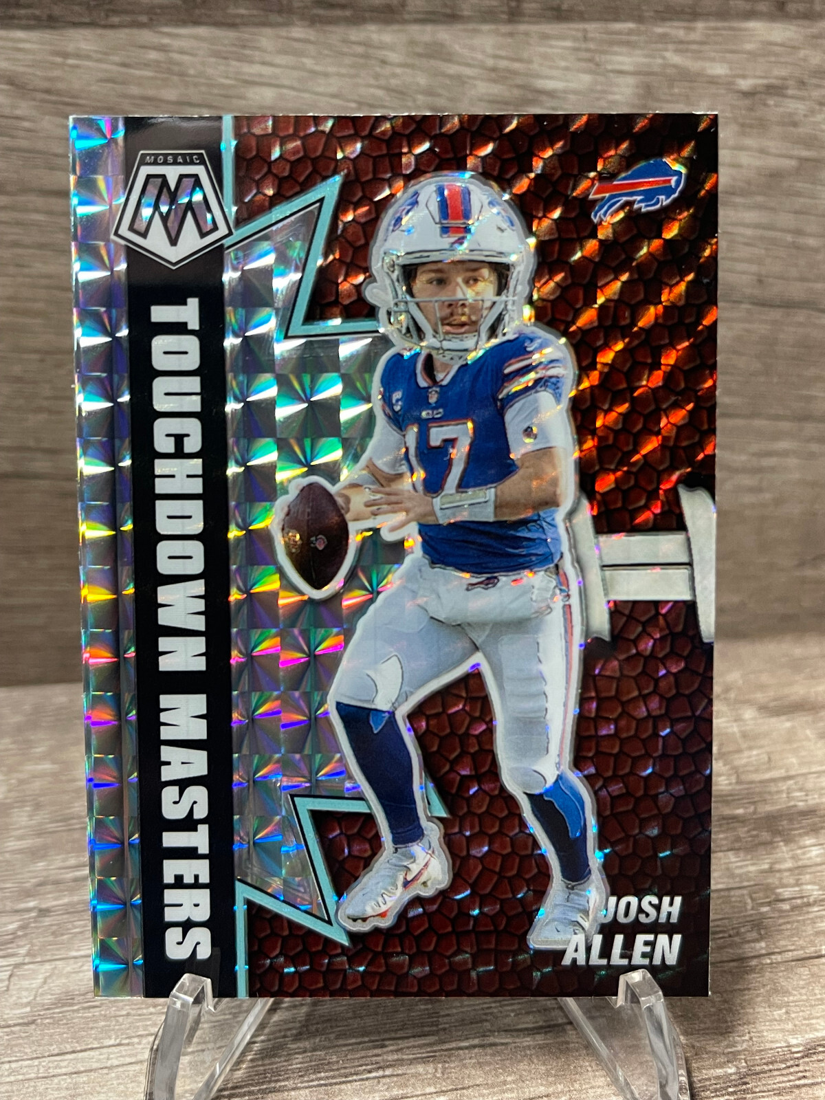 2020 Mosaic Touchdown Masters Josh Allen Buffalo Bills #TM15 Silver ...