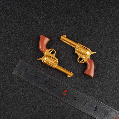 1/6 Scale Western Cowboy Colt Revolver Pistol Gun Model F 12" Action ...