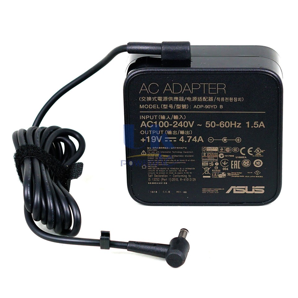 Genuine Asus ADP-90YD B EXA1202YH 19V 4.74A 90W Power Supply Charger ...