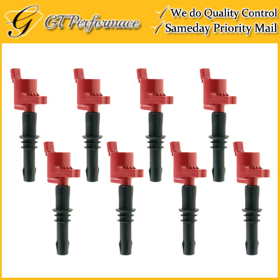 3L3E12A366CA Ignition Coil 8PCS for Expedition Explorer Lobo Mustang/ Navigator | eBay