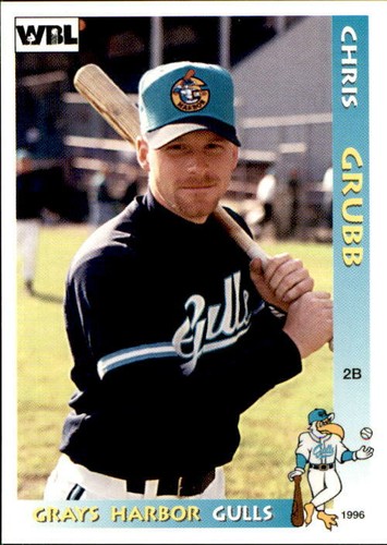 1996 Grays Harbor Gulls Grandstand #5 Chris Grubb Ellicott City Maryland MD Card | eBay