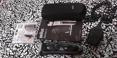 Braun Series 5 5751 Cordless Rechargeable Mens Electric Foil Shaver ...