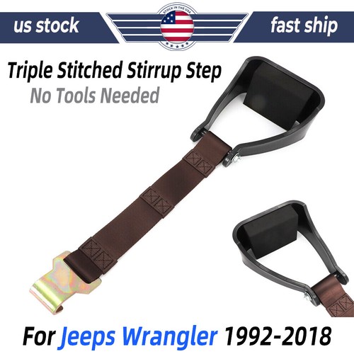 Stirrup Step For Jeeps Wrangler 1992-2018 Fits Trucks , SUV & Lifted ...