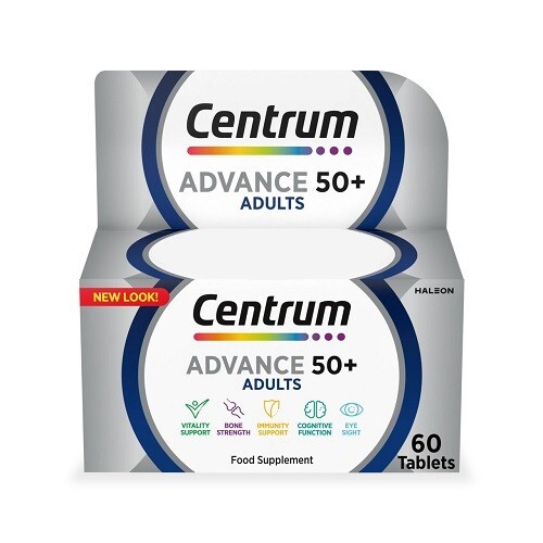 CENTRUM ADVANCE 50+ A-Z MULTIVITAMINS - 60 TABLETS | eBay UK