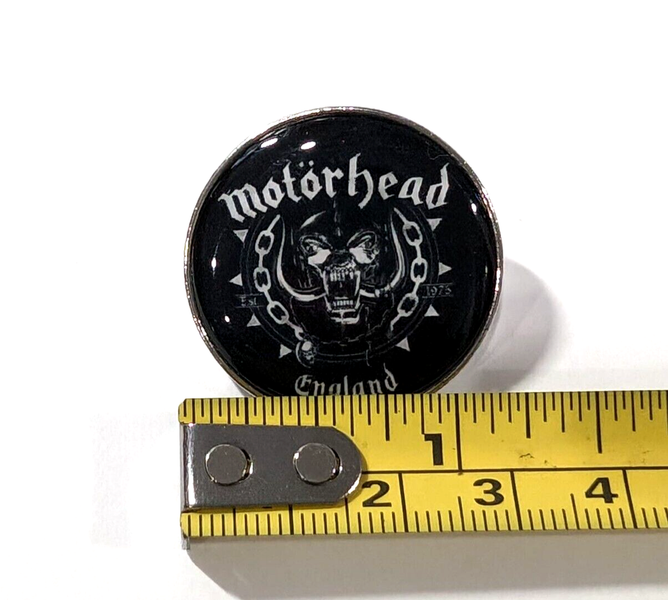 Motorhead Logo 'England' Heavy Metal Band Enamel Lapel Pin Metal Punk ...